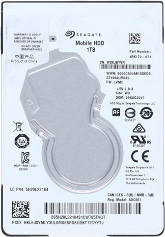 Seagate ST1000LM035 1TB 2.5" HDD - CeX (AU): - Buy, Sell, Donate