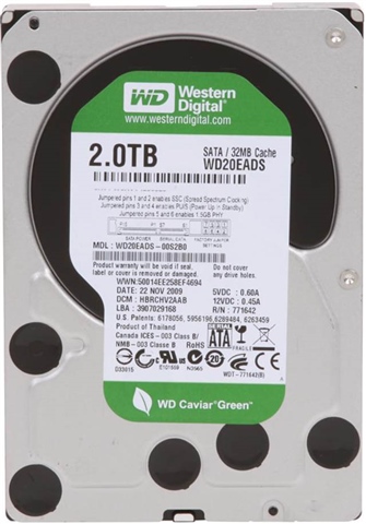 WD Green WD20EADS 2TB 3.5" SATA - CeX (AU): - Buy, Sell, Donate