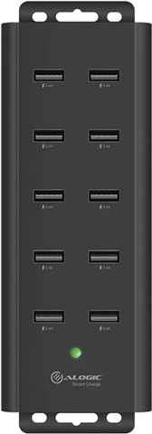 Alogic 10 Port USB Desktop Charging Station w/Smart Charge - CeX (AU ...