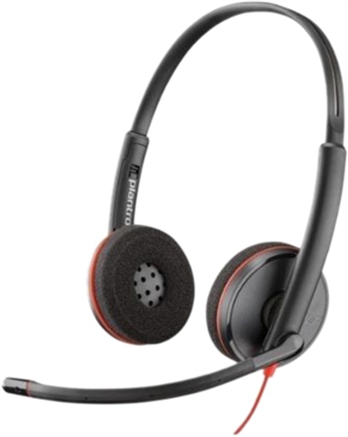 Plantronics Blackwire C3220 USB-A Stereo Wired Headset, B - CeX (AU ...
