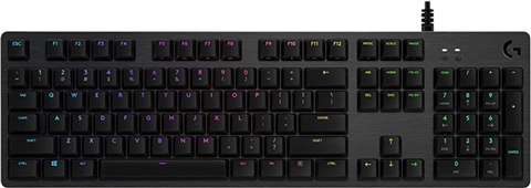 Logitech G512 Carbon RGB Mechanical Gaming Keyboard (GX Brown), A - CeX ...