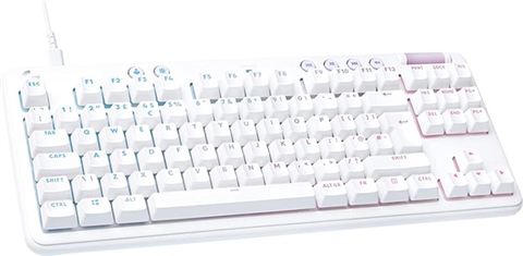 Logitech G713 Wired Mechanical TKL Gaming Keyboard (GX Brown) - White ...