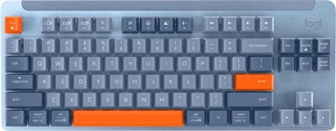 Logitech K855 Wireless Mechanical TKL Keyboard (Linear Switch)Blue Grey ...
