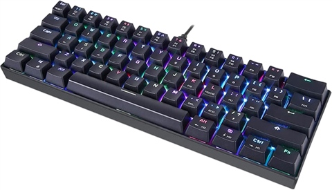 DocoolerMotospeed CK61 USB Wired Mechanical RGB Keyboard (Blue Switch ...