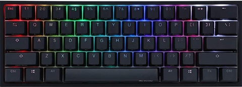 Ducky One2 Mini RGB USB Keyboard (MX Speed Silver) - Black, A - CeX (AU ...