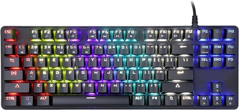 Kogan KAMECHKBTKA TKL RGB Wired Mechanical Keyboard (Brown Switch), B ...
