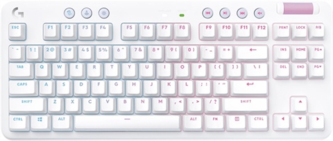 Logitech G715 RGB Mechanical Keyboard (Brown Switches) - White, B - CeX ...