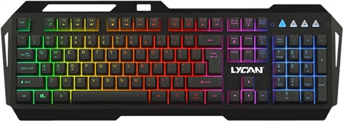 Lycan LGKBMEMMT Ironside 104 USB Multimedia Keyboard, A - CeX (AU ...