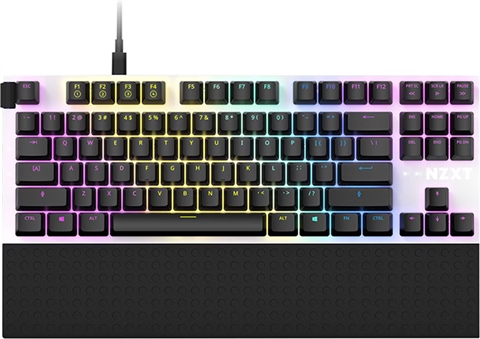 Nzxt Function Tenkeyless USB Mechanical Keyboard - Matte White, A - CeX ...