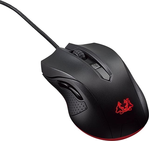 ASUS Cerberus Ambidextrous Wired 6-Button Optical Gaming Mouse, B - CeX ...