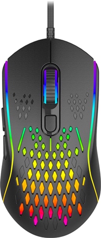 Laser MSE-M1210 12800 DPI Wired Gaming RGB Mouse-Black, A - CeX (AU ...