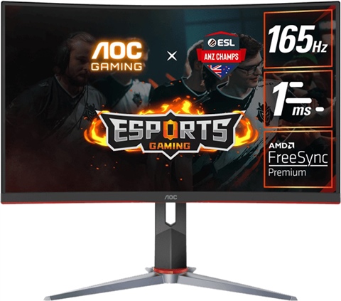 AOC C24G2 24" FHD 165Hz Curved Gaming LED Monitor, A - CeX (AU): - Buy ...
