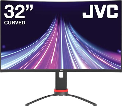 JVC LT-GN32525A 32" QHD 144Hz Gaming Curved LED Monitor, A - CeX (AU ...