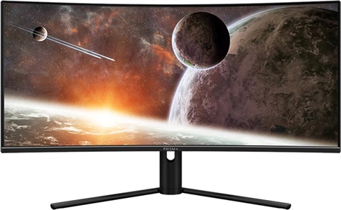 Prism+ XQ340 PRO 34" UWQHD QLED 165Hz Curved Ultrawide Gaming Monitor ...