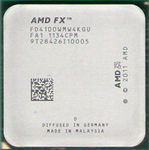 AMD Bulldozer FX-4100 (3.6GHz) Black Ed AM3+ - CeX (AU): - Buy, Sell ...