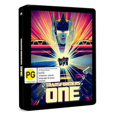 Transformers One (PG) 2024 Steelbook (4K UHD + BR) - CeX (AU): - Buy ...