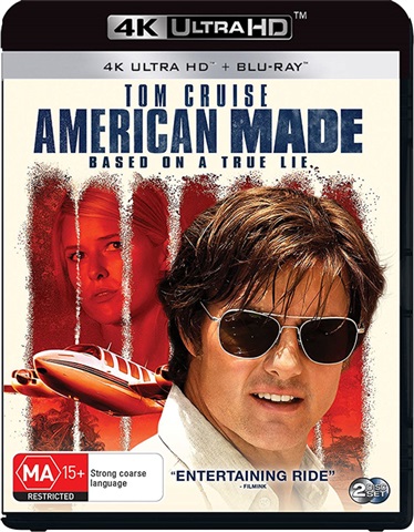 American Made (MA15+) 2017 4K UHD+BR - CeX (AU): - Buy, Sell, Donate