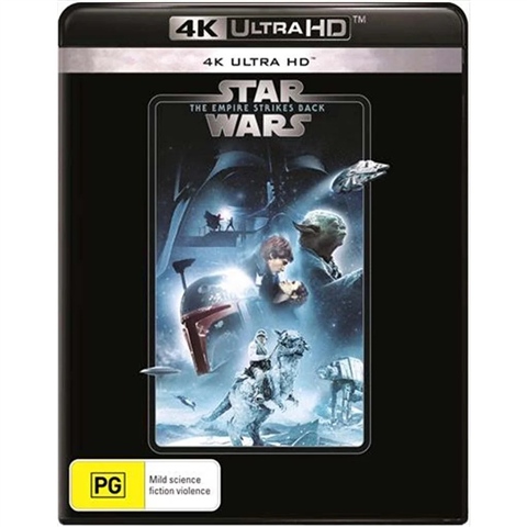 Star Wars, Episode V - The Empire Strikes Back (PG) 1980 4K UHD - CeX ...