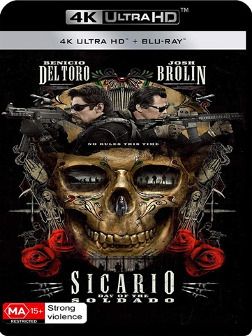 Sicario: Day Of The Soldado (MA15+) 2018 4K UHD+BR - CeX (AU): - Buy ...