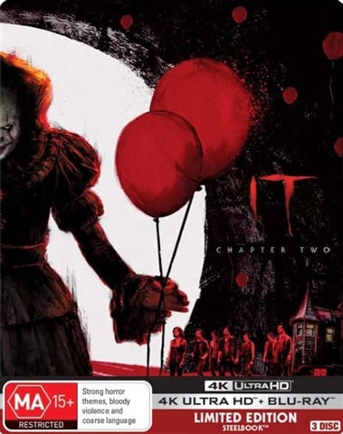 IT: Chapter Two (MA15+) 2019 4K UHD+BR Limited Ed. Steelbook - CeX (AU ...