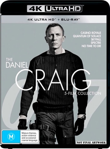 Daniel Craig, The - 5 Film Collection (M) 4K UHD (5 Disc) - CeX (AU ...