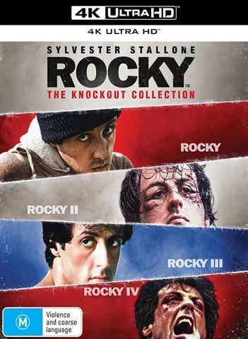 Rocky - The Knockout Collection (M) 4K UHD 5 Disc - CeX (AU): - Buy ...