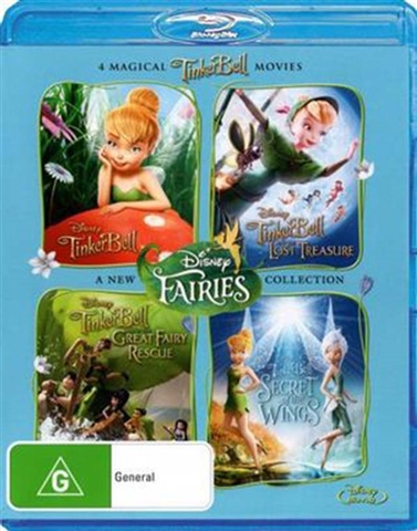 Tinker Bell Quad Pack (4 Discs) - CeX (AU): - Buy, Sell, Donate