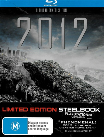 2012 (M) 2009 Limited Ed Steelbook - CeX (AU): - Buy, Sell, Donate