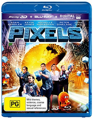 Pixels (PG) 2015 (3D+BR) - CeX (AU): - Buy, Sell, Donate