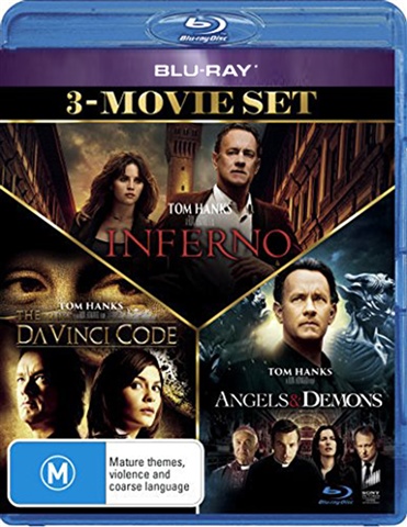 Inferno / Angels & Demons / Da Vinci Code (3 Disc) - CeX (AU): - Buy ...