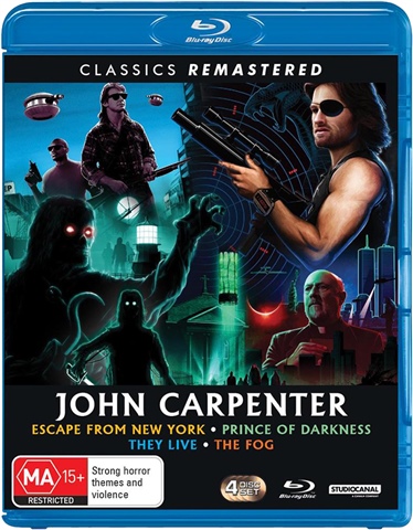 John Carpenter Collection (MA15+) 2020 4 Disc - CeX (AU): - Buy, Sell ...