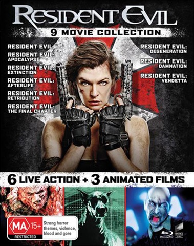 Resident Evil - 9 Movie Collection (9 Disc) - CeX (AU): - Buy, Sell, Donate