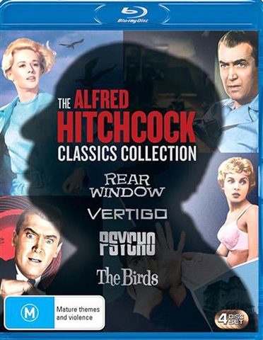 Alfred Hitchcock Classics Collection, The 4 Disc - CeX (AU): - Buy ...