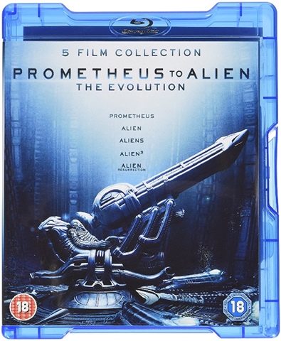 Prometheus To Alien : The Evolution (MA15+) 5 Disc - CeX (AU): - Buy ...