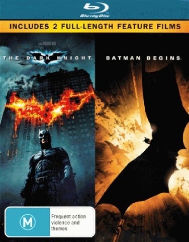 Batman Begins (2005)/ The Dark Knight (2008) - CeX (AU): - Buy, Sell ...