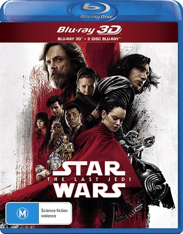 Star Wars: The Last Jedi (M) 2017 BR+3D 3 Disc - CeX (AU): - Buy, Sell ...