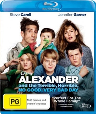 Alexander And The Terrible, Horrible, No Good, Very Bad Day (PG) 2014 ...