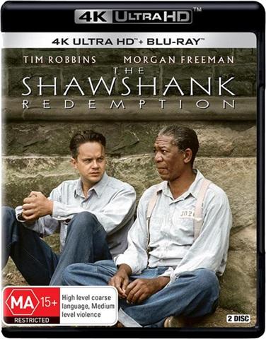 Shawshank Redemption (4K UHD+BR) - CeX (AU): - Buy, Sell, Donate