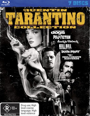Quentin Tarantino Collection (R18+) 7 Disc - CeX (AU): - Buy, Sell, Donate