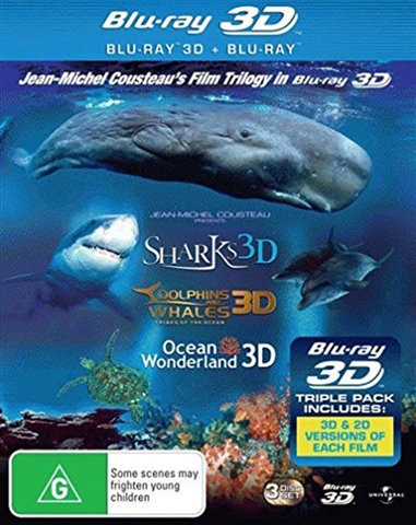 Sharks/Dolphins & Whales/Ocean Wonder 3D - CeX (AU): - Buy, Sell, Donate