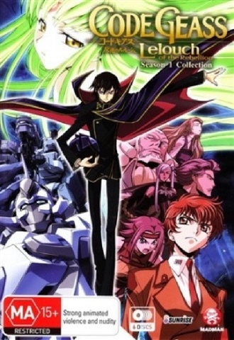 Code Geass: Lelouch of the Rebellion - Season 1 Collection - CeX (AU ...