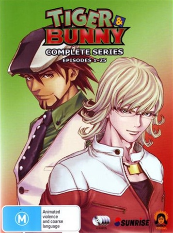 Tiger & Bunny - The Complete Collection (4 Disc) - CeX (AU): - Buy ...