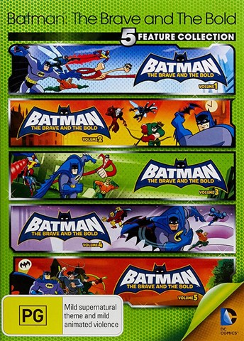 Batman: The Brave And The Bold - 5 Feature Collection - CeX (AU): - Buy ...
