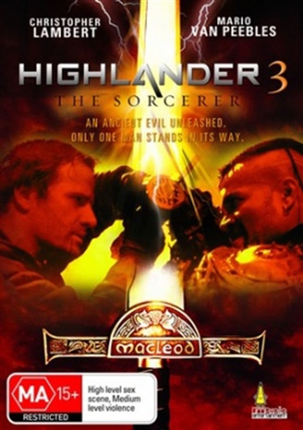 Highlander 3 (15) - CeX (AU): - Buy, Sell, Donate