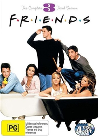 Friends - Season 3 (4 Disc) - CeX (AU): - Buy, Sell, Donate