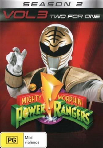 Mighty Morphin Power Rangers: Two for One - Season 2 - Volume 3 - CeX ...