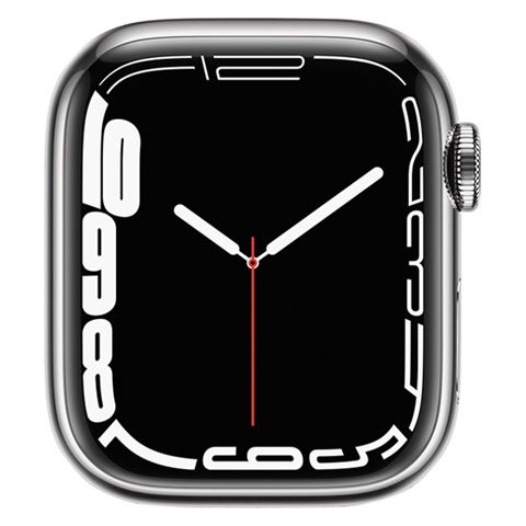 Watch Series 7 (Cel) NO STRAP, Silver Stainless Steel, 41mm, B - CeX ...