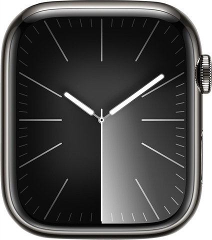 Watch Series 9 (Cel) NO STRAP, Graphite Stainless Steel, 45mm, A - CeX ...