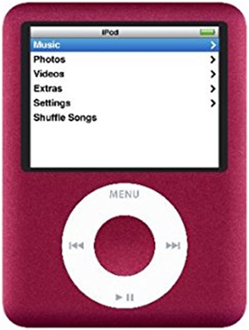 Apple iPod Nano Video 3rd Generation 8GB - Red, B - CeX (AU): - Buy ...