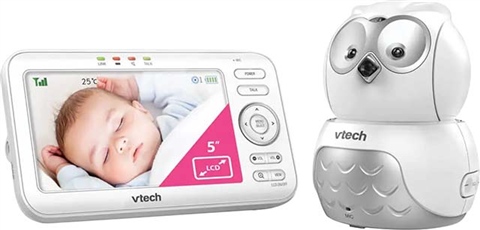 VTech BM5500-OWL 5" Full Colour Video & Audio Baby Monitor, B - CeX (AU ...